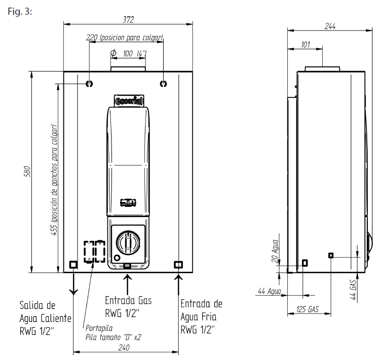 ¿Cómo debe estar realizada la instalación de un calefón? – Escorial